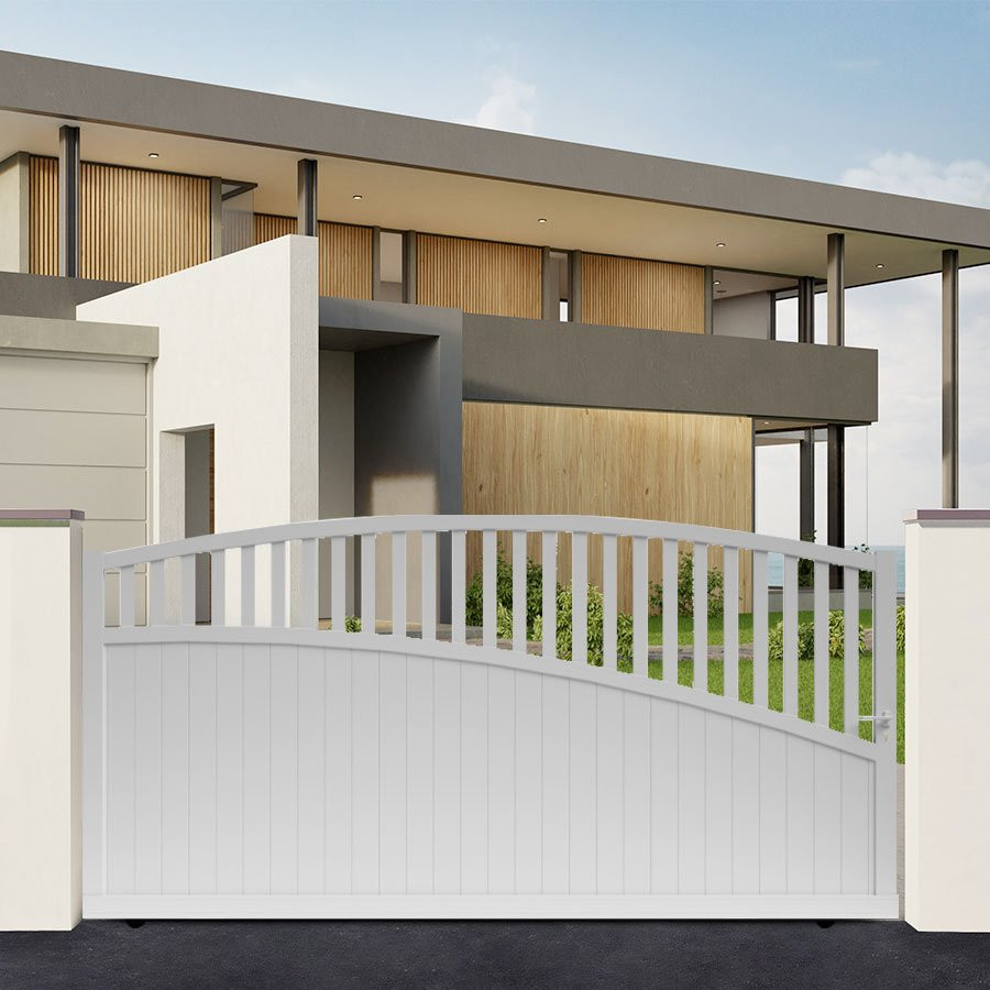 Portail coulissant 4m et plus haut de gamme en aluminium sur mesure LANZA